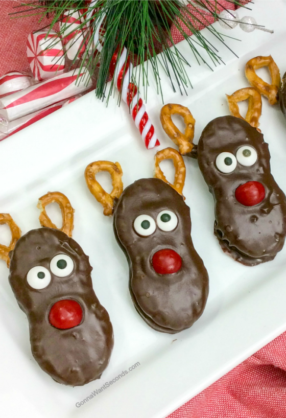 Reindeer Nutter Butter Treats - Gonna Want Seconds