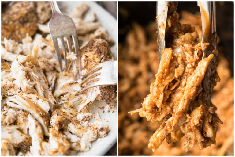 Crockpot BBQ Pulled Chicken (Easy Family Dinner!)