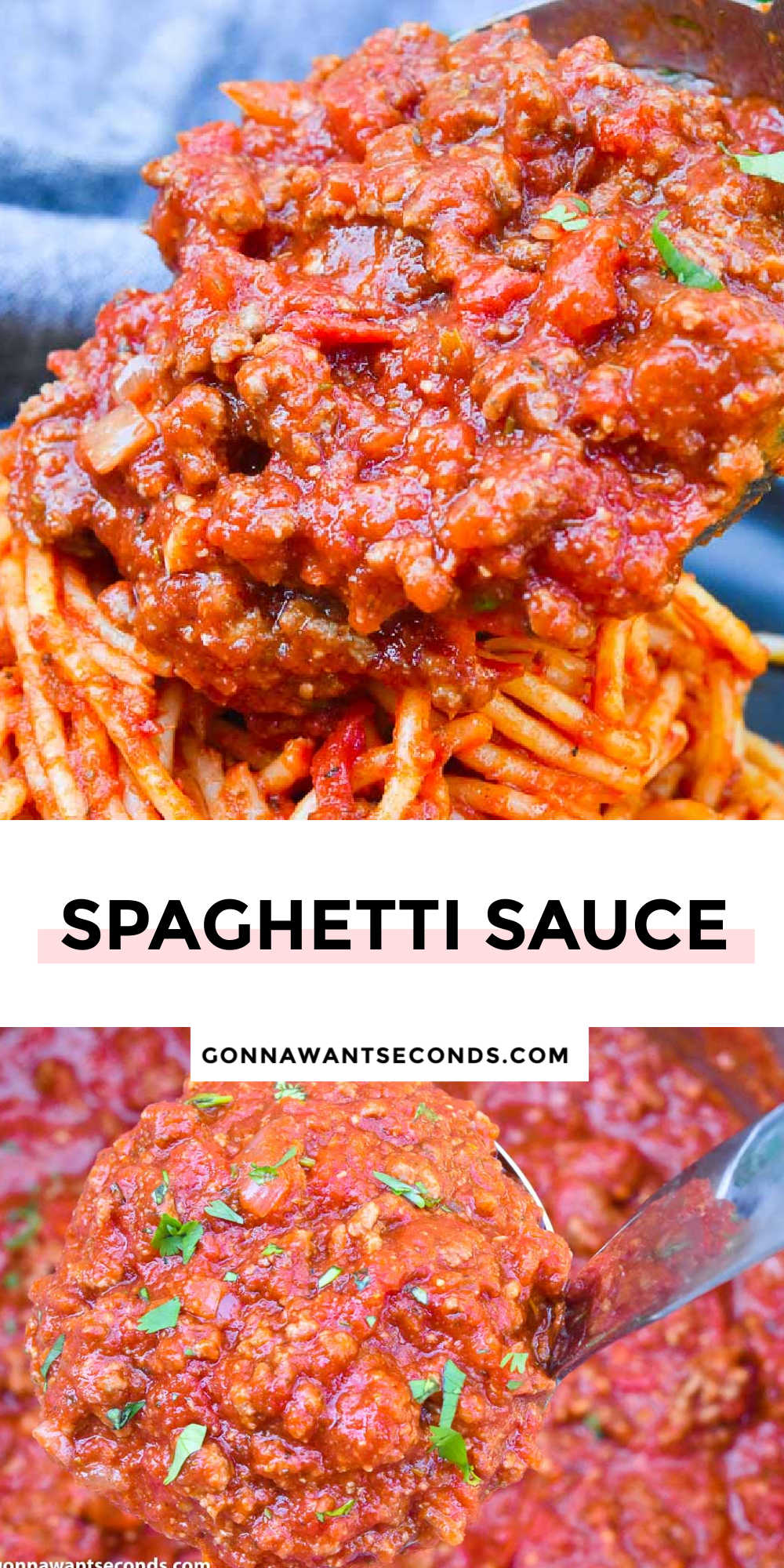 Spaghetti Sauce (Prep Time: 15 mins!) - Gonna Want Seconds