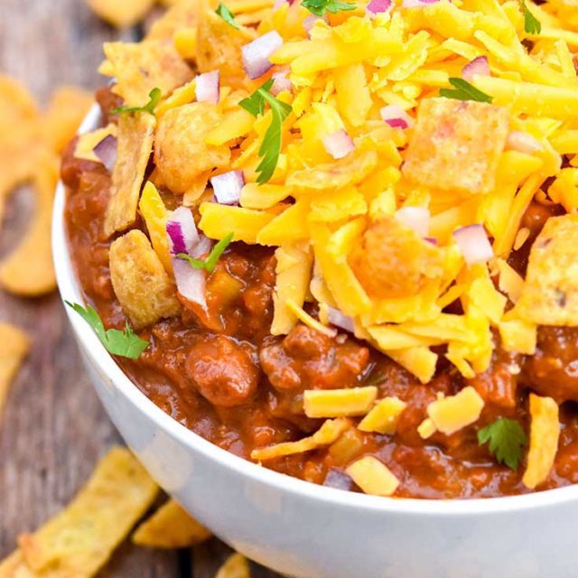 Classic Chili {Best Ever!} Gonna Want Seconds