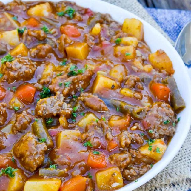 Mulligan Stew (Old-Fashioned Beef & Chicken Stew)