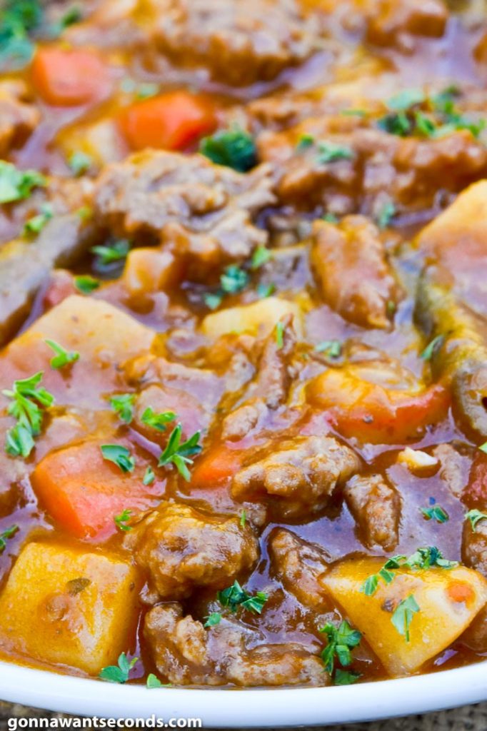 Hamburger Stew {Poor Mans Stew} Gonna Want Seconds