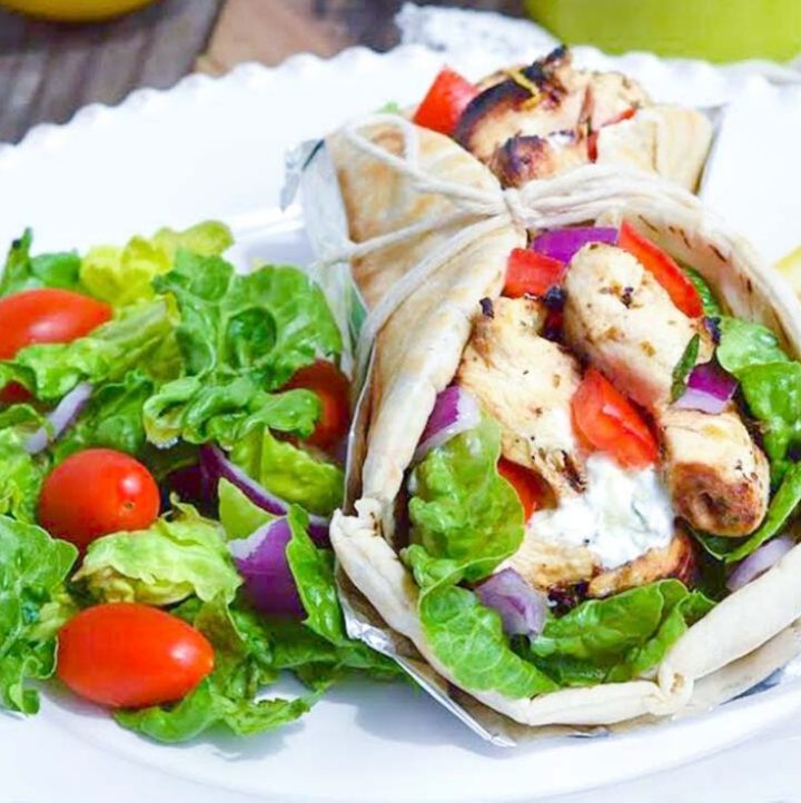 Chicken Souvlaki Recipe (Juicy Greek Chicken Skewers)
