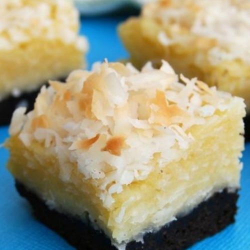 Coconut Cream Pie Bars -Rich and Luscious - Gonna Want Seconds