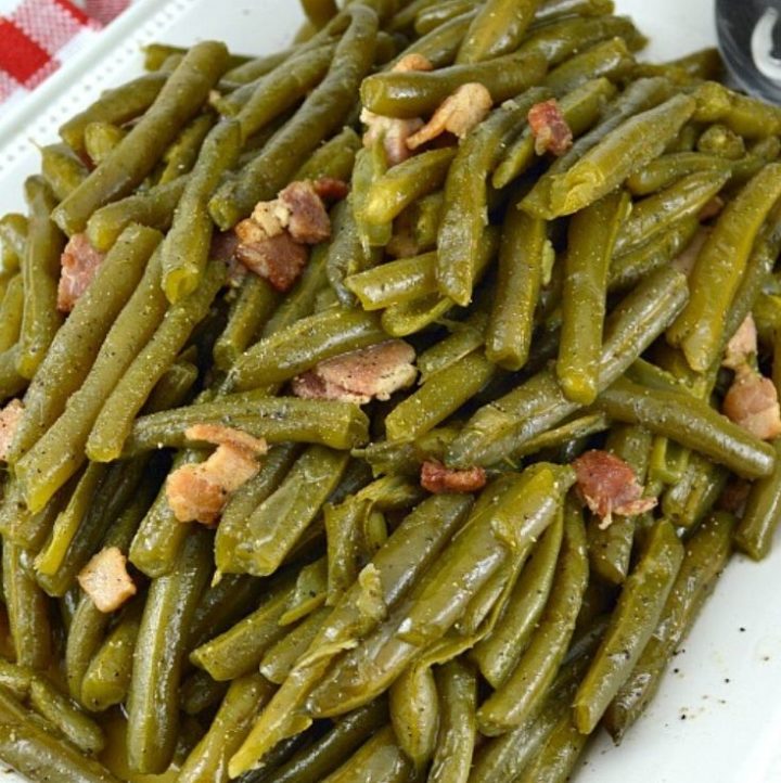 Southern Style Green Beans {Grandma's Recipe!} Gonna Want Seconds