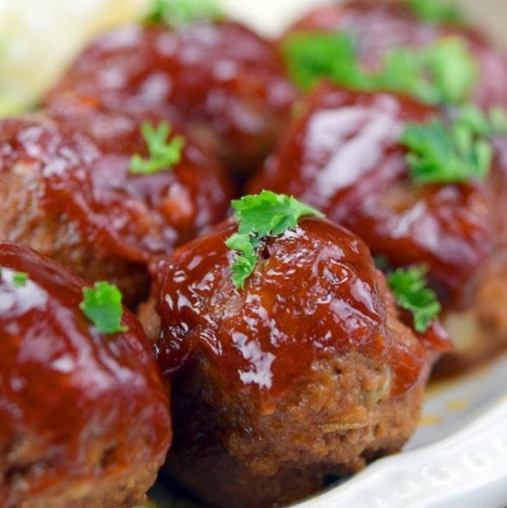 Easy Italian Baked Meatballs {Just Like Nonna Made}