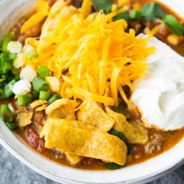 Taco Soup - Meaty & Flavorful - Gonna Want Seconds