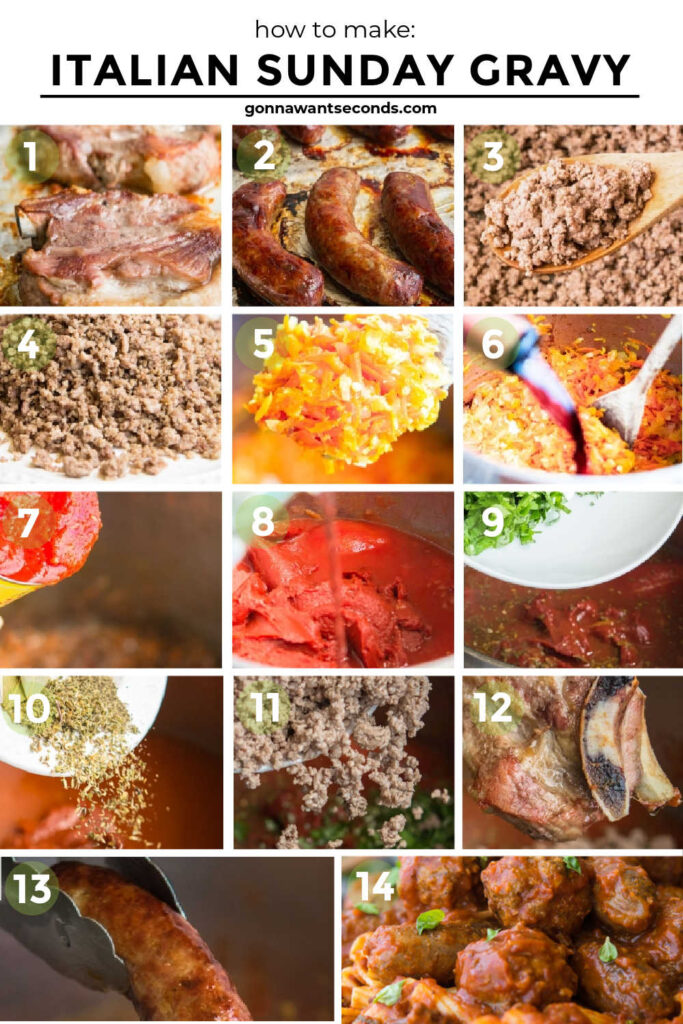 Italian Sunday Gravy {Nonna's Recipe} Gonna Want Seconds
