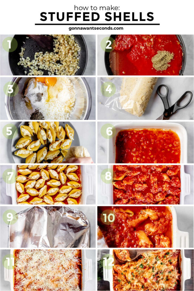 Stuffed Shells {No Pre-Boil Shells} Gonna Want Seconds