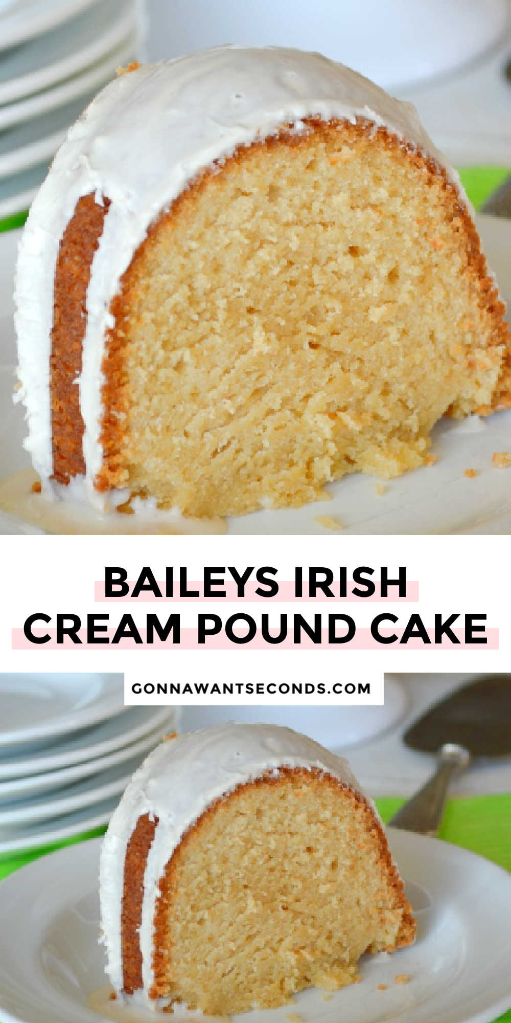 Baileys Irish Cream Pound Cake - Gonna Want Seconds
