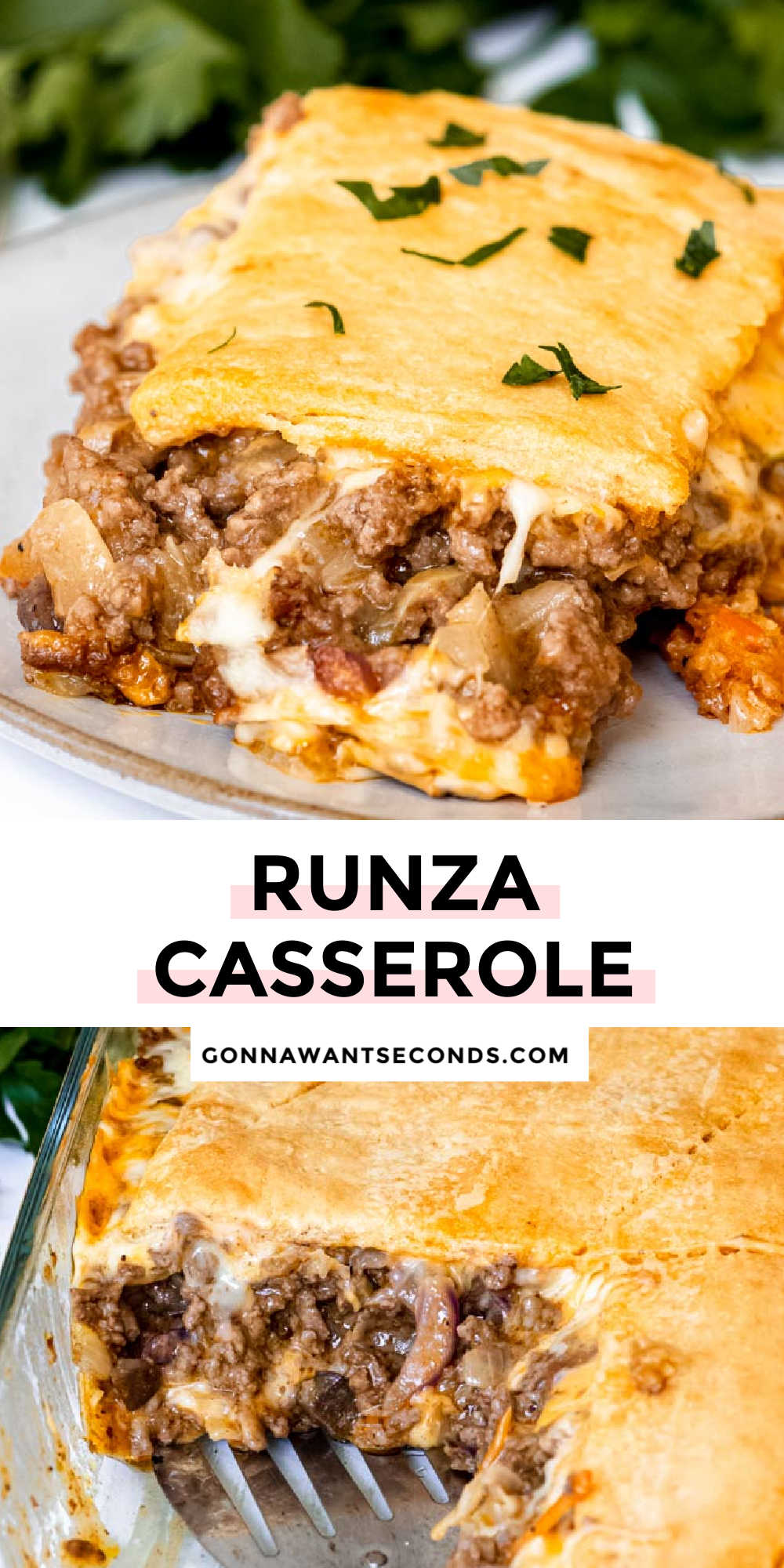 Runza Casserole {Hearty Comfort Food!} Gonna Want Seconds