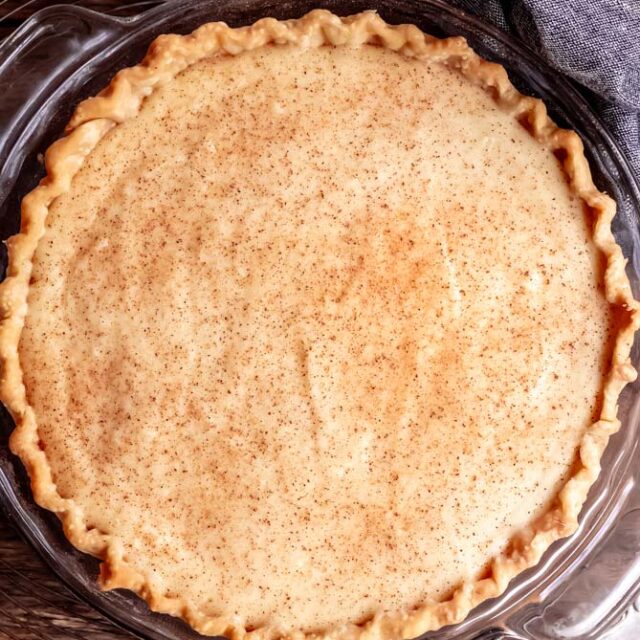 Chess Pie {Buttery Custard!} Gonna Want Seconds