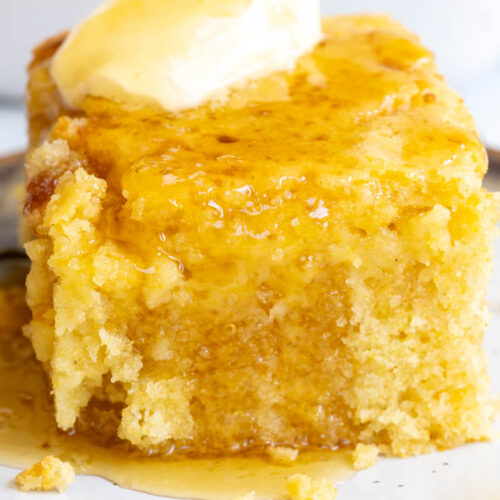 Sweet Cornbread (Moist, Fluffy & From Scratch)