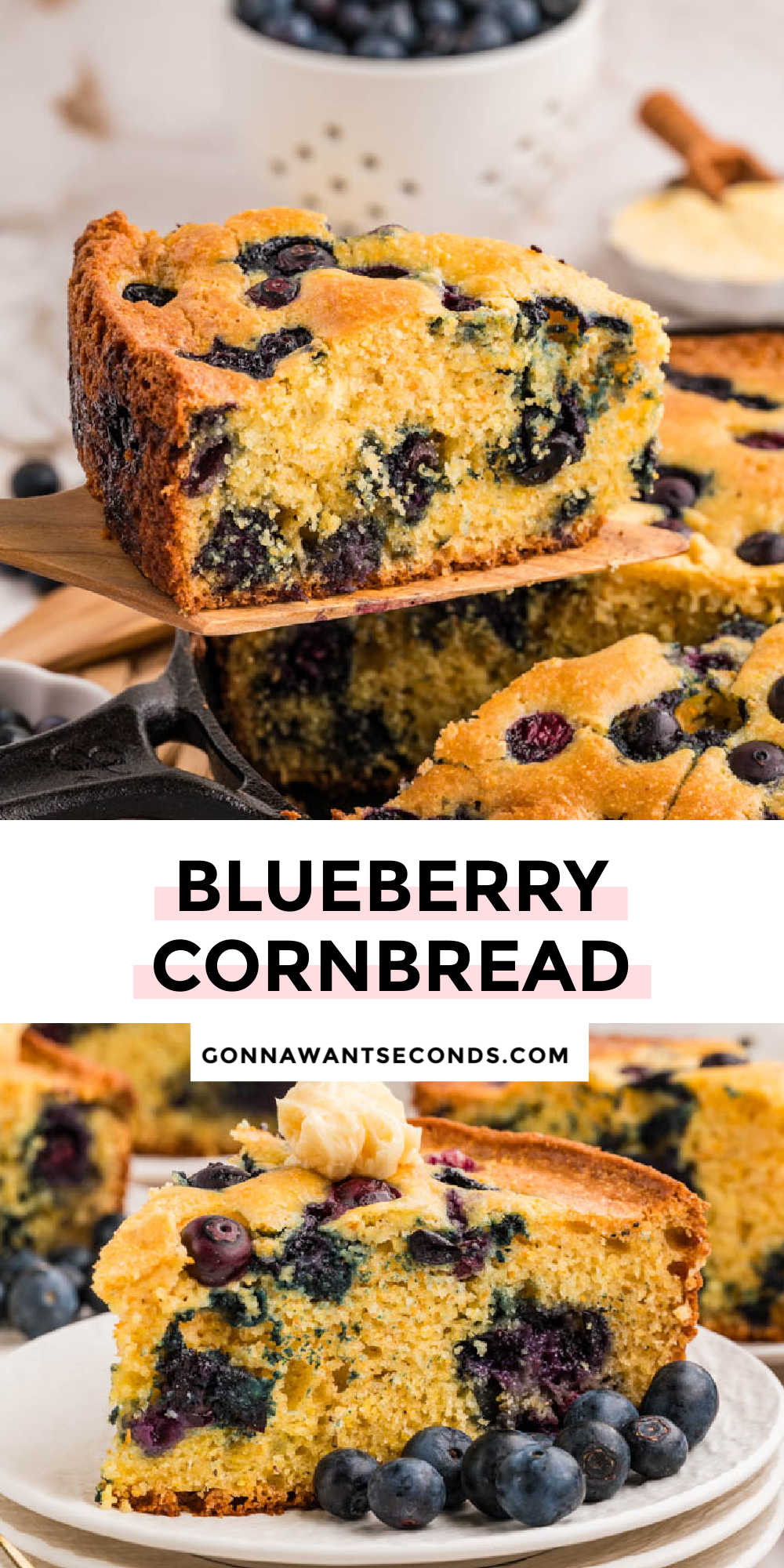 Blueberry Cornbread - Gonna Want Seconds
