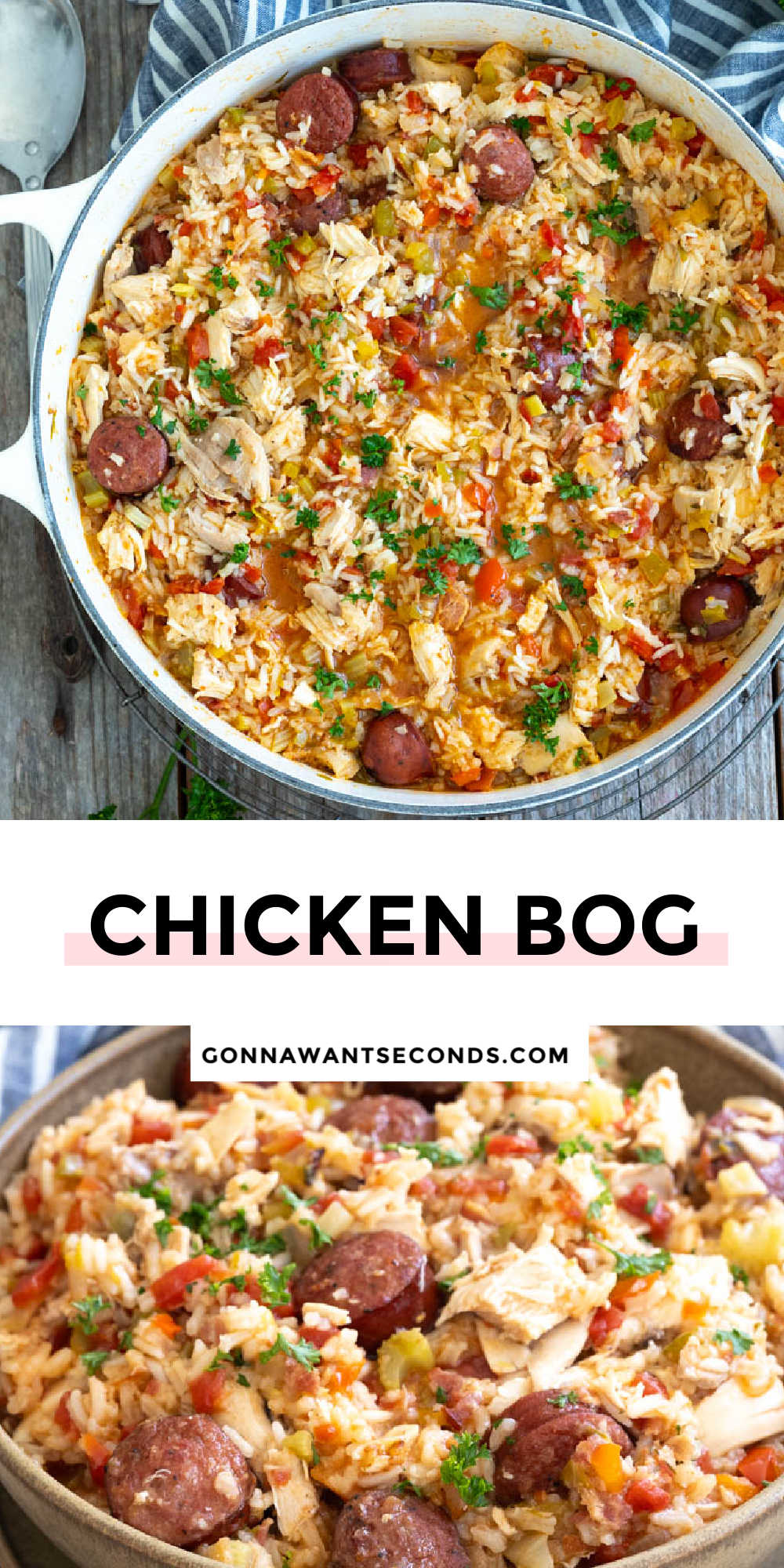 Chicken Bog {Cozy One-Pot Chicken + Rice Dinner}