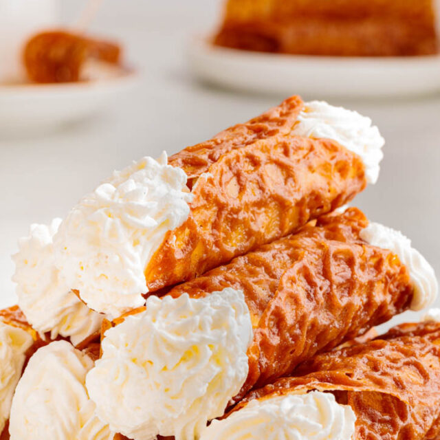 Brandy Snaps {Crisp, Buttery & Elegant}