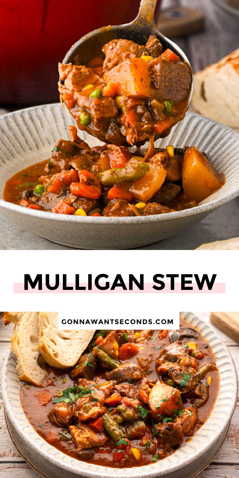 Mulligan Stew (Old-Fashioned Beef & Chicken Stew)
