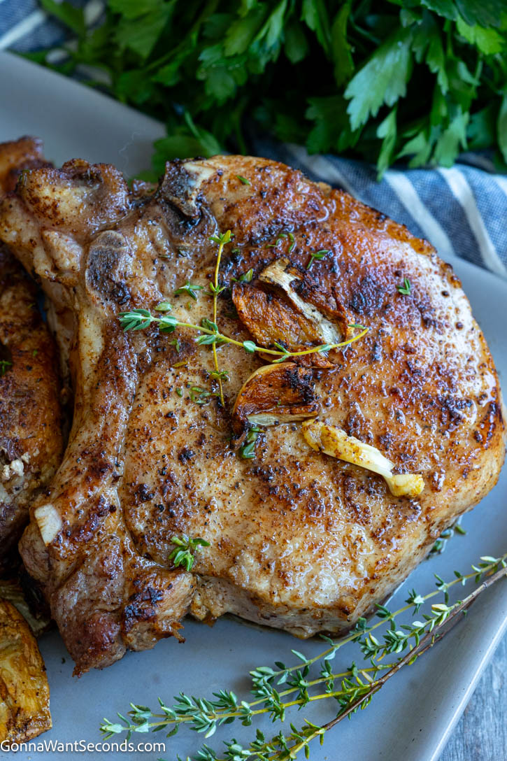 Pan Seared Pork Chops (Juicy, Never Dry)