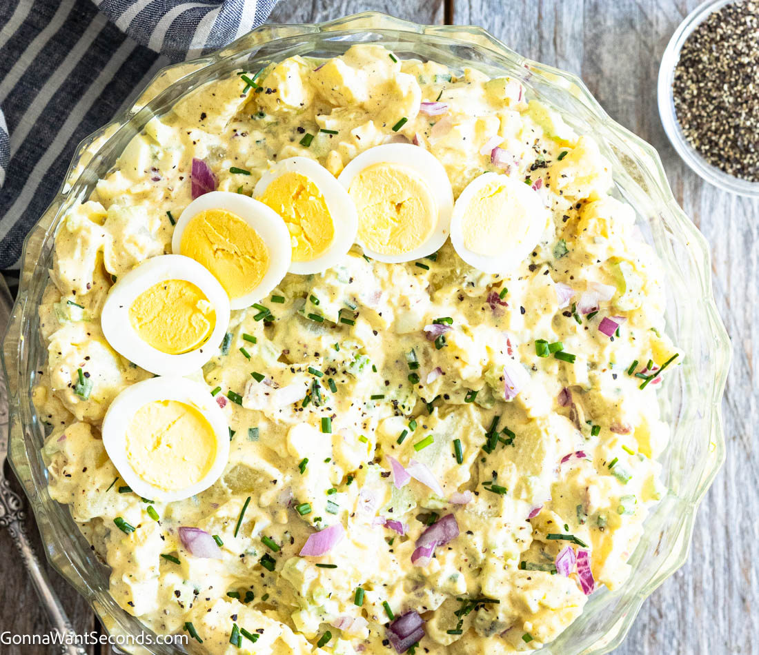 Deviled Egg Potato Salad (The Best Creamy Potato Salad!)